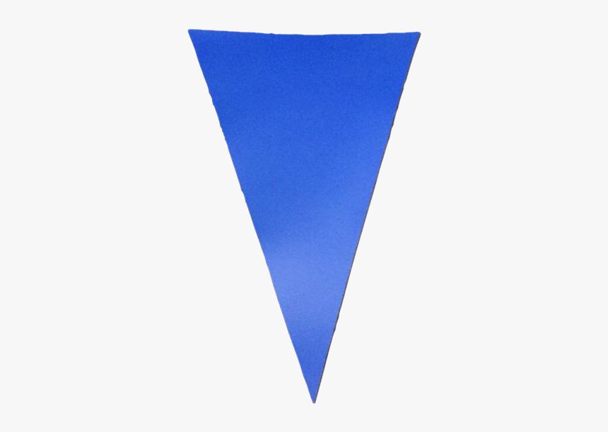 Royal Blue Pvc Bunting - Triangle Sky Blue Png, Transparent Png ...