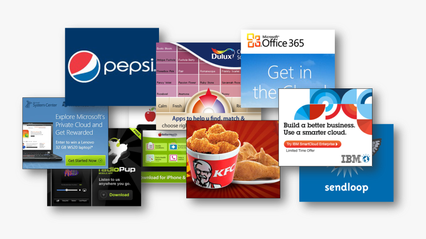 Banner Ads Bunting Media - Online Ads Banner, HD Png Download ...