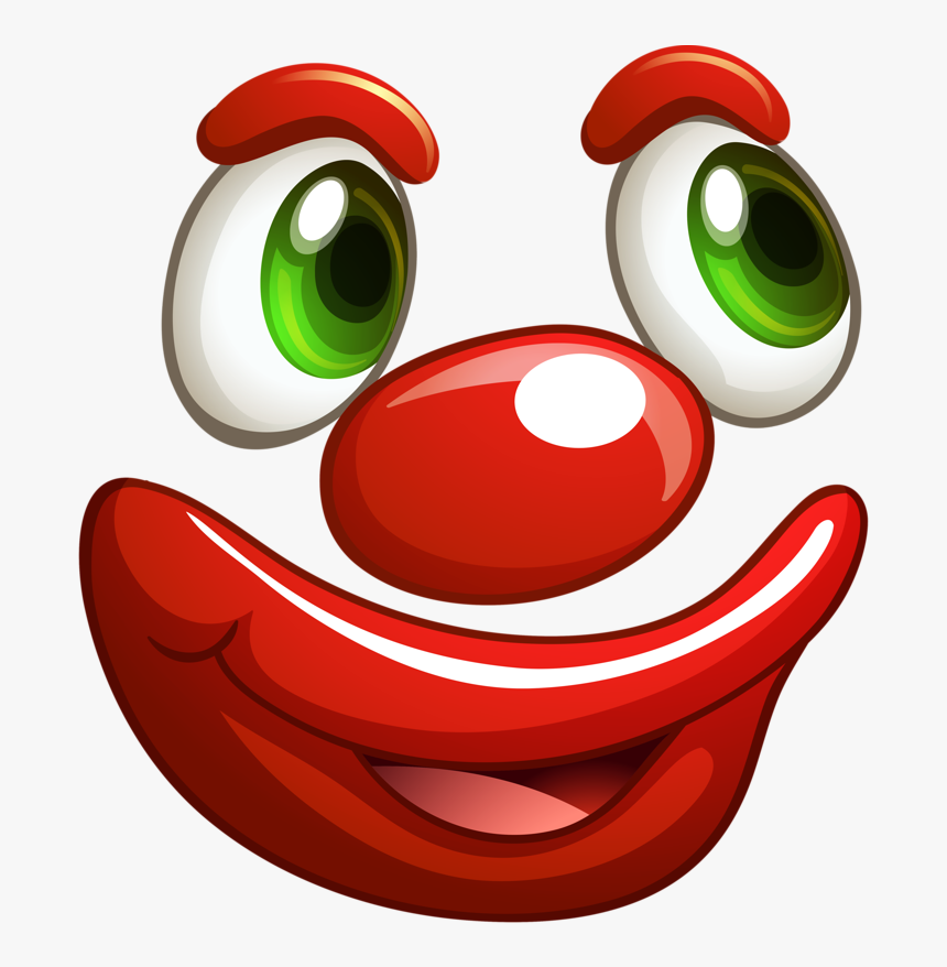 Clown Face Png - Transparent Clown Face Png, Png Download , Transparent ...