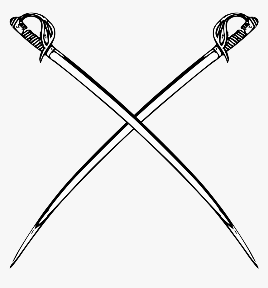 Crossed Confederate Sabers