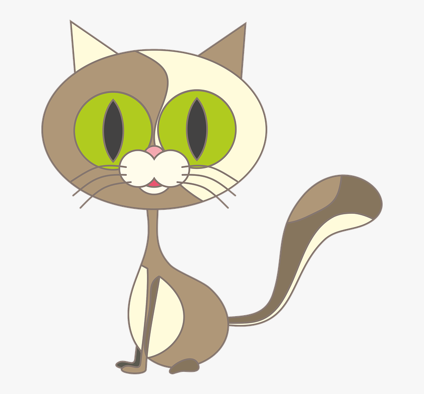 Cat, Pet, Vector Drawing, Drawing, Animal, Kitten - Kot Rysunek, HD Png ...
