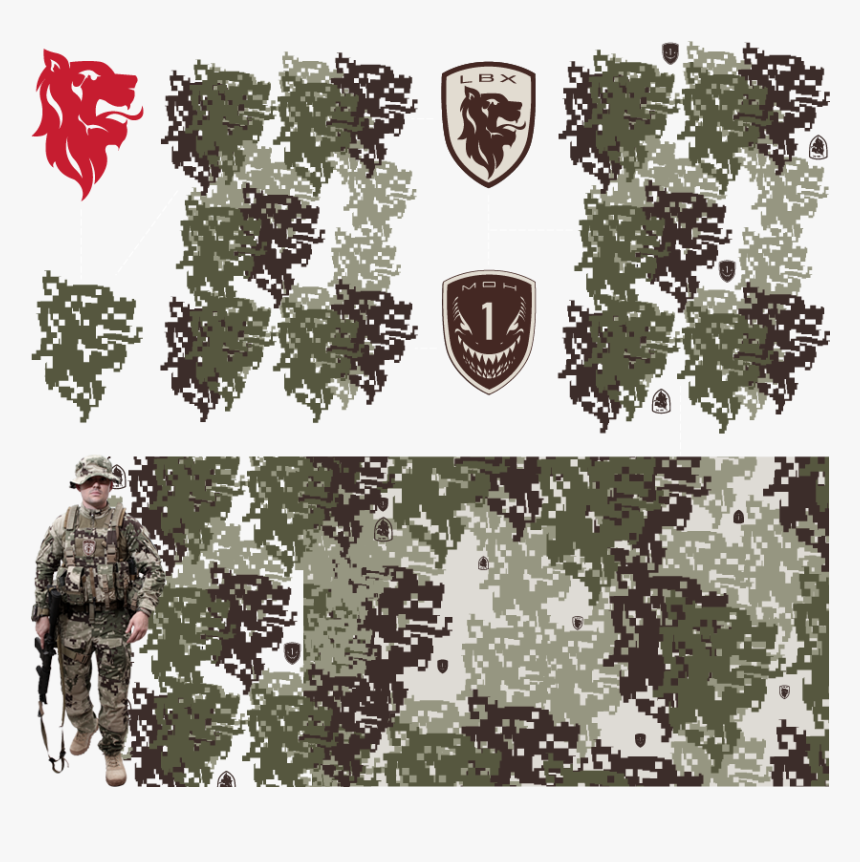Multicam Vector Digital Camo - Project Honor Camo Pattern, HD Png ...