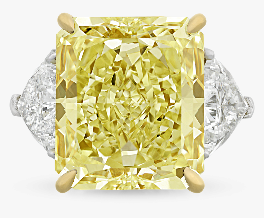 Fancy Yellow Diamond Ring, - Gold Diamong Rjng Png, Transparent Png ...