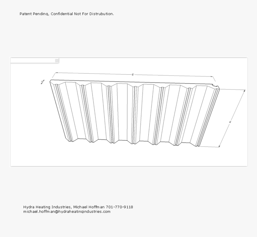 Profile One Patent Pending Confidential - Sketch, HD Png Download ...