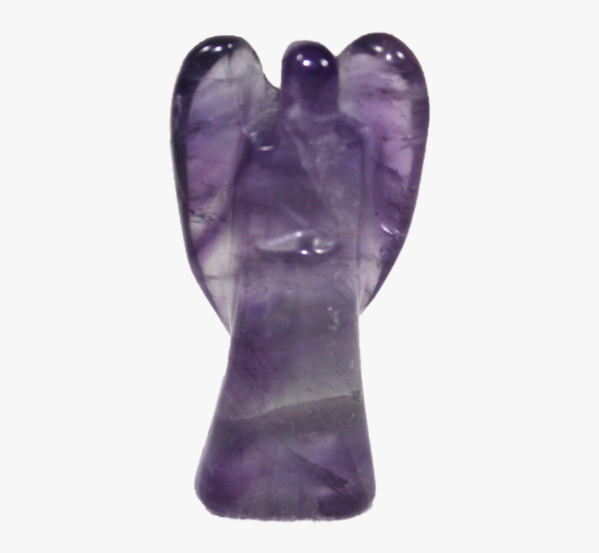 Rare Amethyst Guardian Angel Carry Stone Class - Leather, HD Png ...