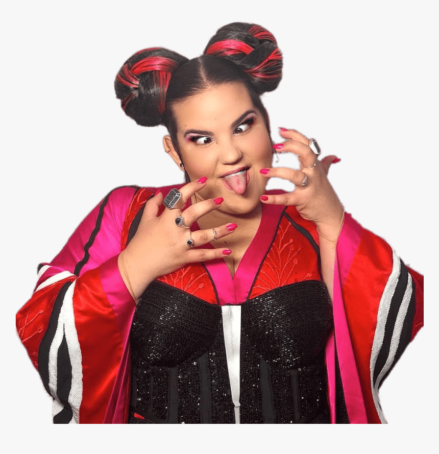 Netta Crazy Face - Netta Barzilai No Background, HD Png Download ...