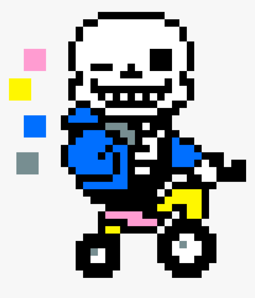 Sans Pixel Art Png, Transparent Png , Transparent Png Image - PNGitem