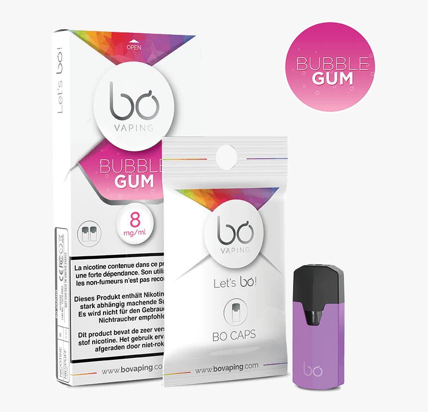 Bō One Ecig Device - Bo Vaping Bubble Gum, HD Png Download ...