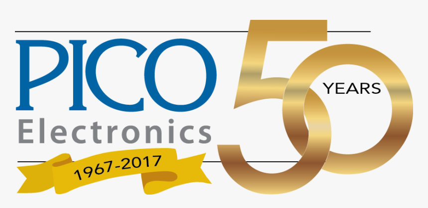 Pico50year - Pico Electronics, HD Png Download , Transparent Png Image ...