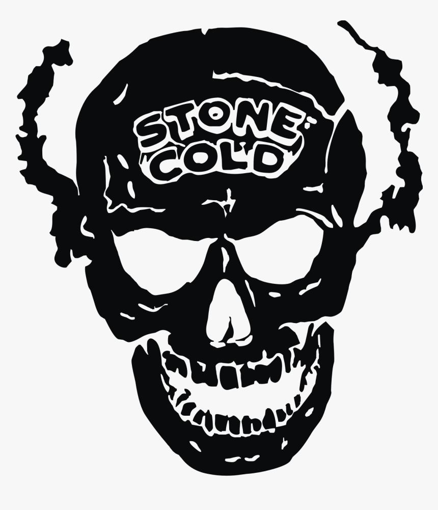 Stone Cold Skull Logo By Sofia Sawayn - Stone Cold Smoking Skull Logo ...