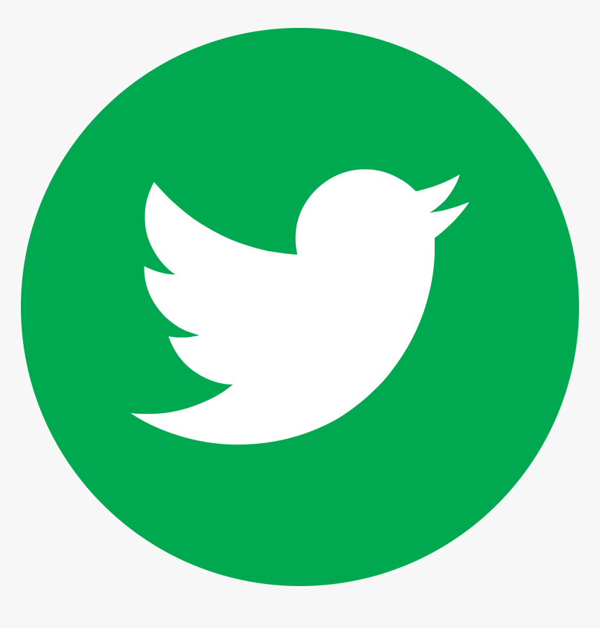 Twitter Icon - Twitter Icon Green Background, HD Png Download ...
