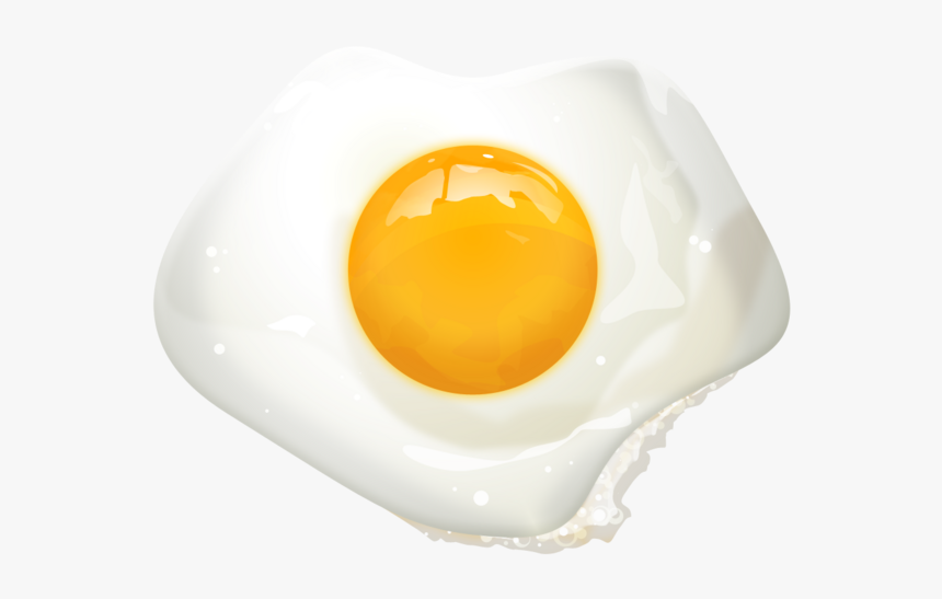 Fried Egg Breakfast Yolk - Egg Fried On Transparent Background, HD Png Download , Transparent ...