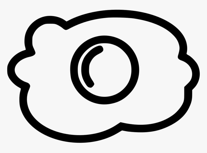 Yolk Clipart Black And White