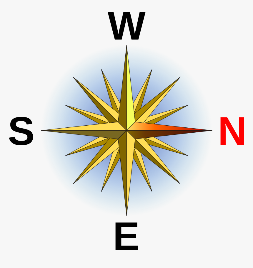 Compass Rose En Small W - Cool Compass Rose Designs, HD Png Download ...