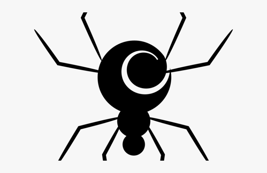 Railroad Tracks Clipart Cartoon - Ant Png Silhouette, Transparent Png ...