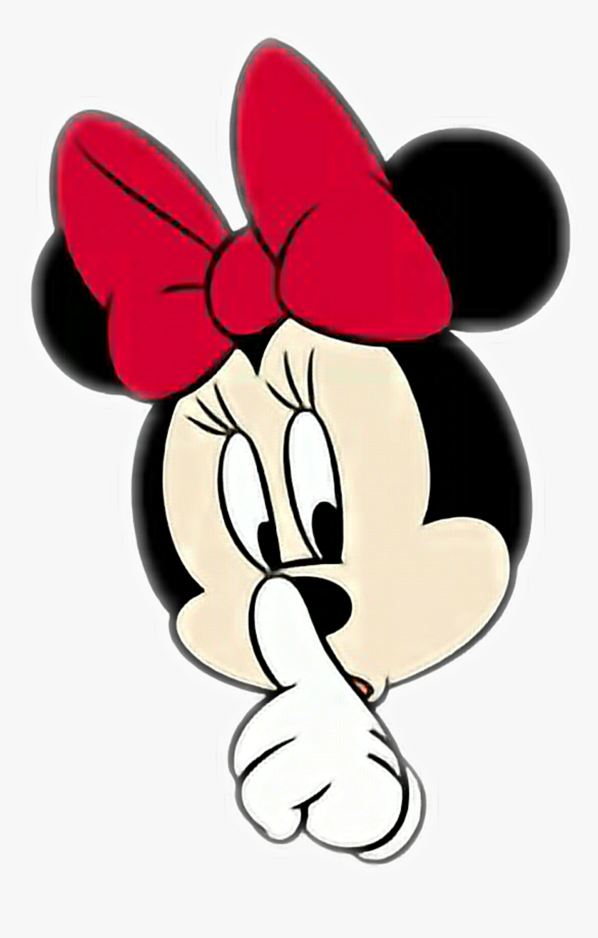 Minnie Mouse Shh , Png Download - Minnie Mouse Shhh Png, Transparent ...