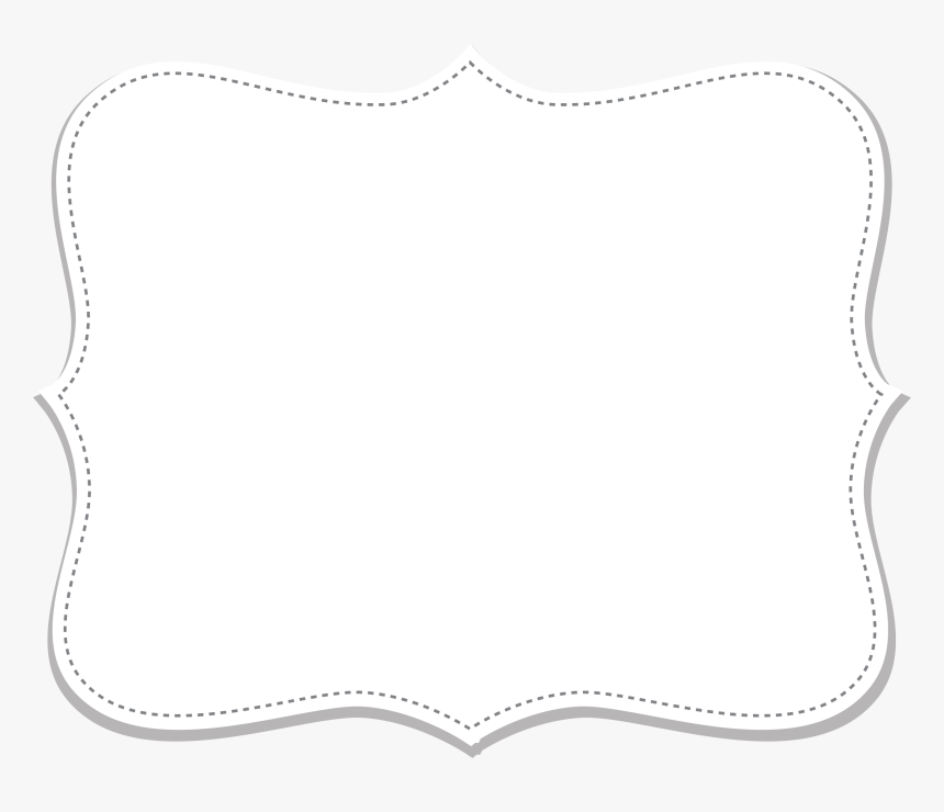 Cute Designer Dotted Pattern Letter Text Border Clipart, HD Png ...