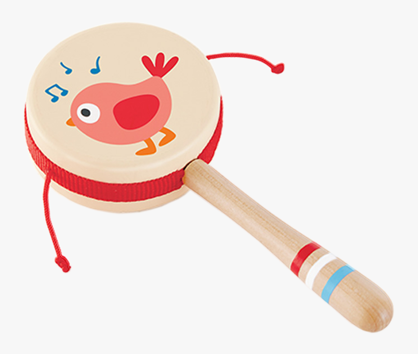 Hape New Live Baby Rattle Wooden Hand Drum Children - Wooden 6 Months ...