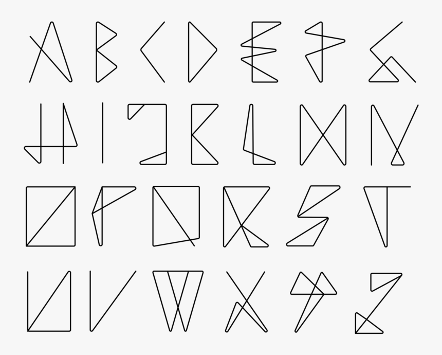 Letters Regular Block - Triangle, HD Png Download , Transparent Png ...