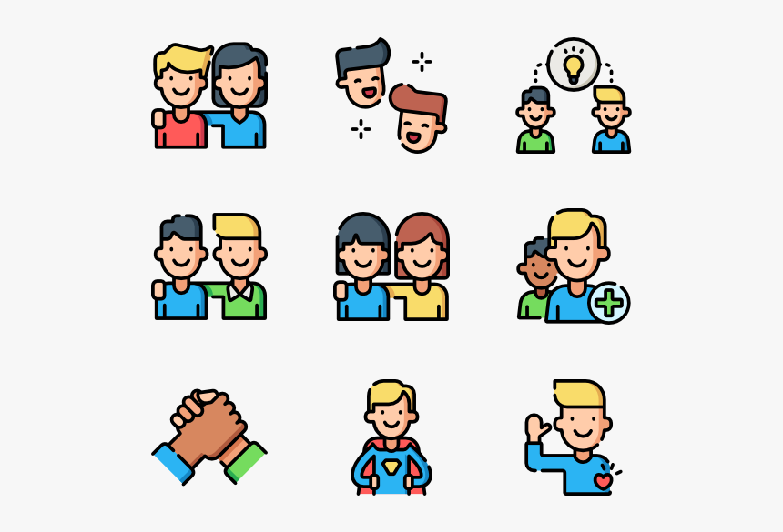 Essential Set - Human Color Icon Png, Transparent Png , Transparent Png ...