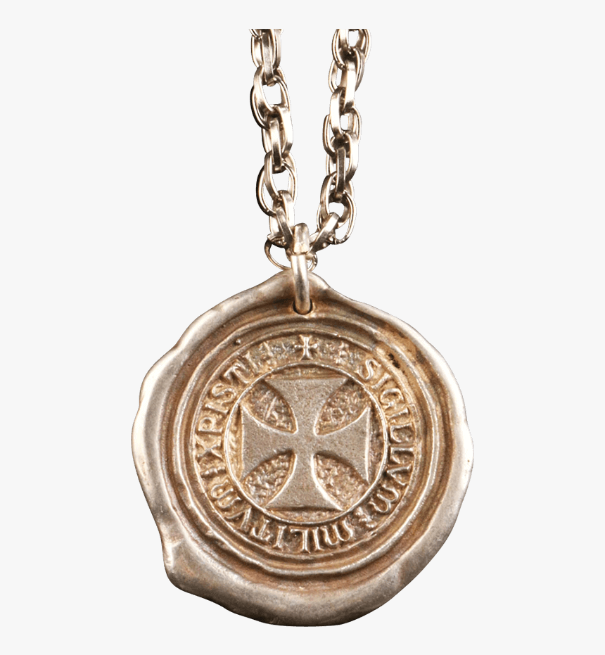 Transparent Medieval Knight Png - Knights Templar Seal Necklace, Png ...