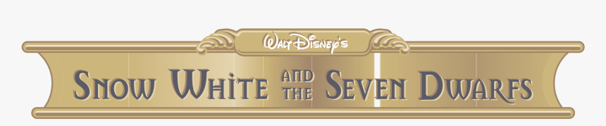 Disney S Snow White And The Seven Dwarfs Logo Png Transparent - Signage ...