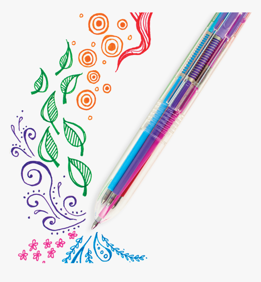 Designs Using Colored Pens, HD Png Download , Transparent Png Image ...