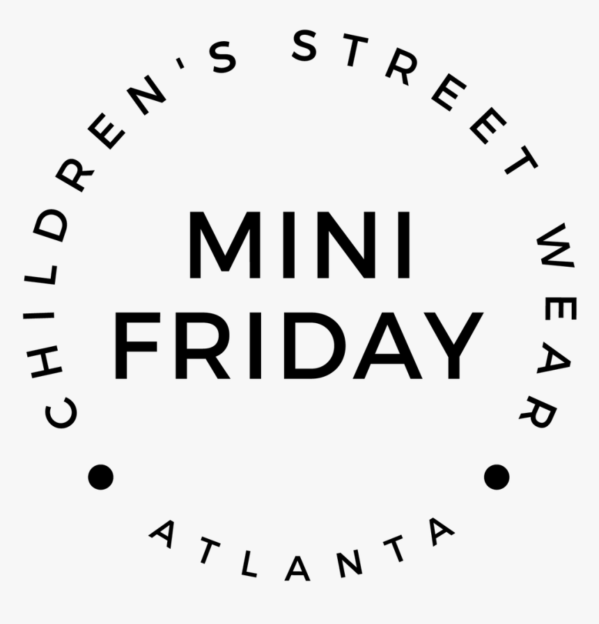 Mini Friday Logo B - Circle, HD Png Download , Transparent Png Image ...