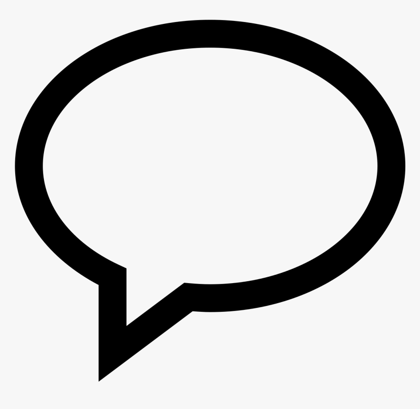 Clipart Balloon Conversation - Message Cloud, HD Png Download ...