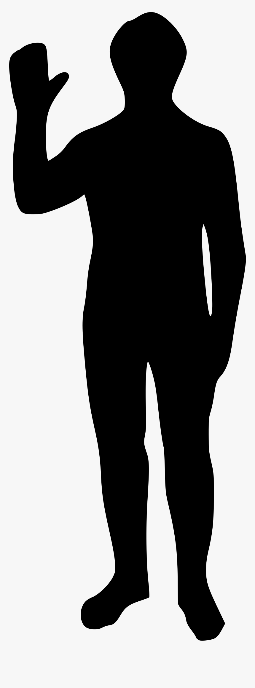 Clip Art Human Silhouette Png - Human Outline Png, Transparent Png ...