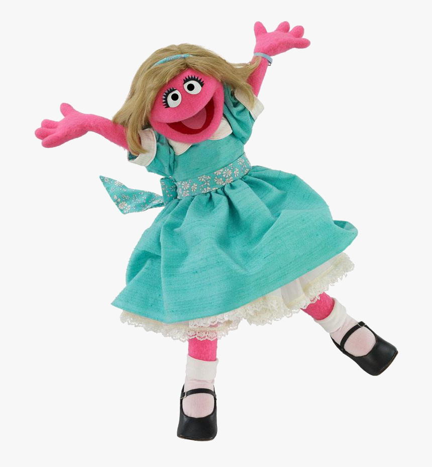 Sesame Street Characters Prairie Dawn Clipart , Png - Sesame Street ...