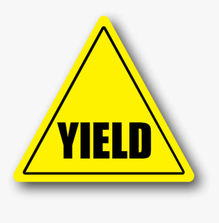 Durastripe Yellow Triangle Floor Safety Sign Printed - Traffic Sign, HD ...