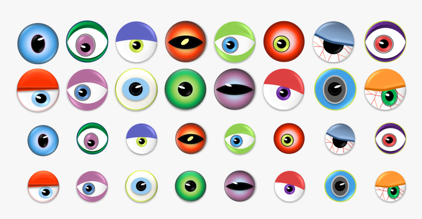 Transparent Monster Eye Clipart - Circle, HD Png Download , Transparent ...