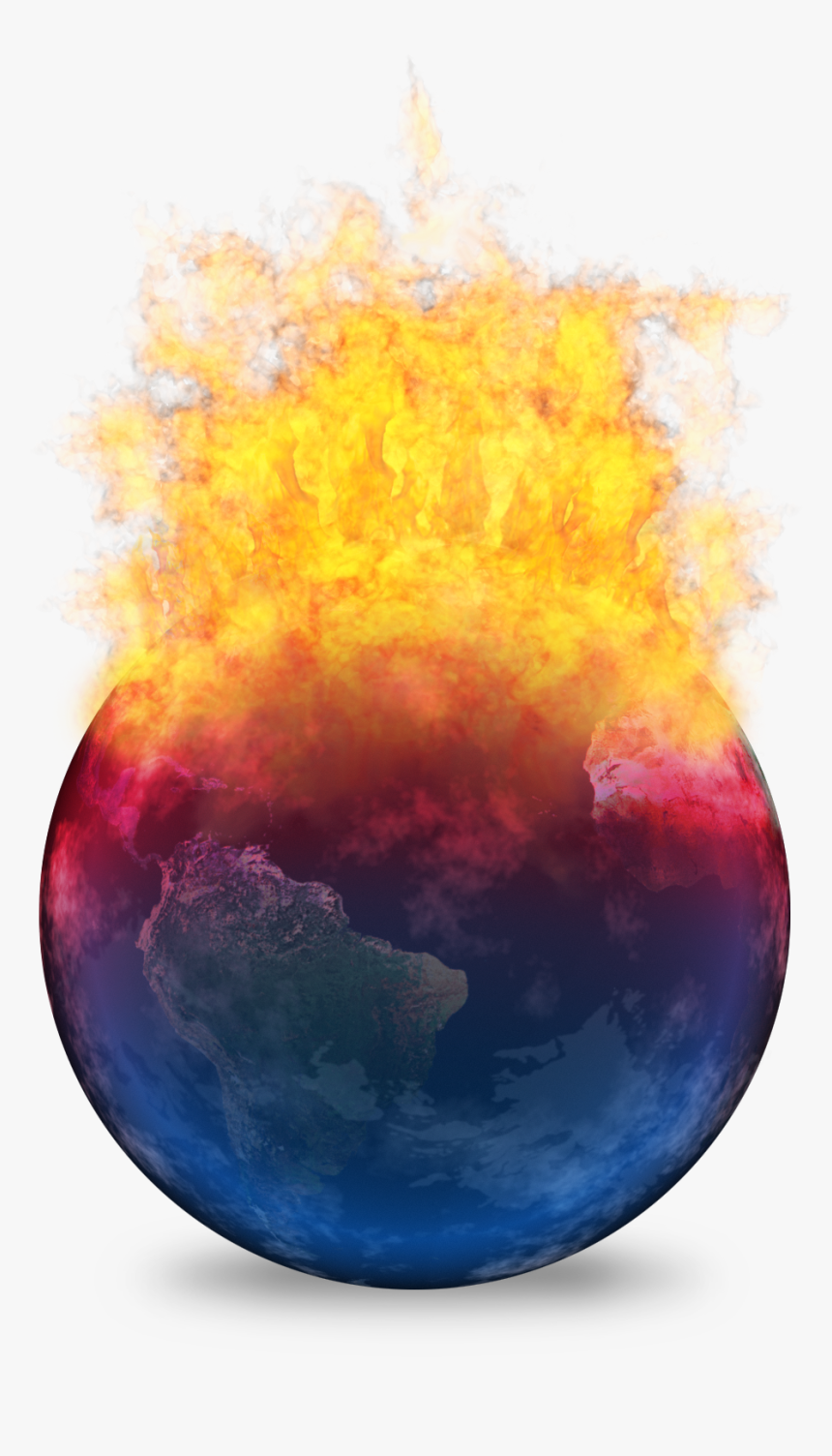 Global Warming Earth Png , Png Download - Earth Climate Change Art ...