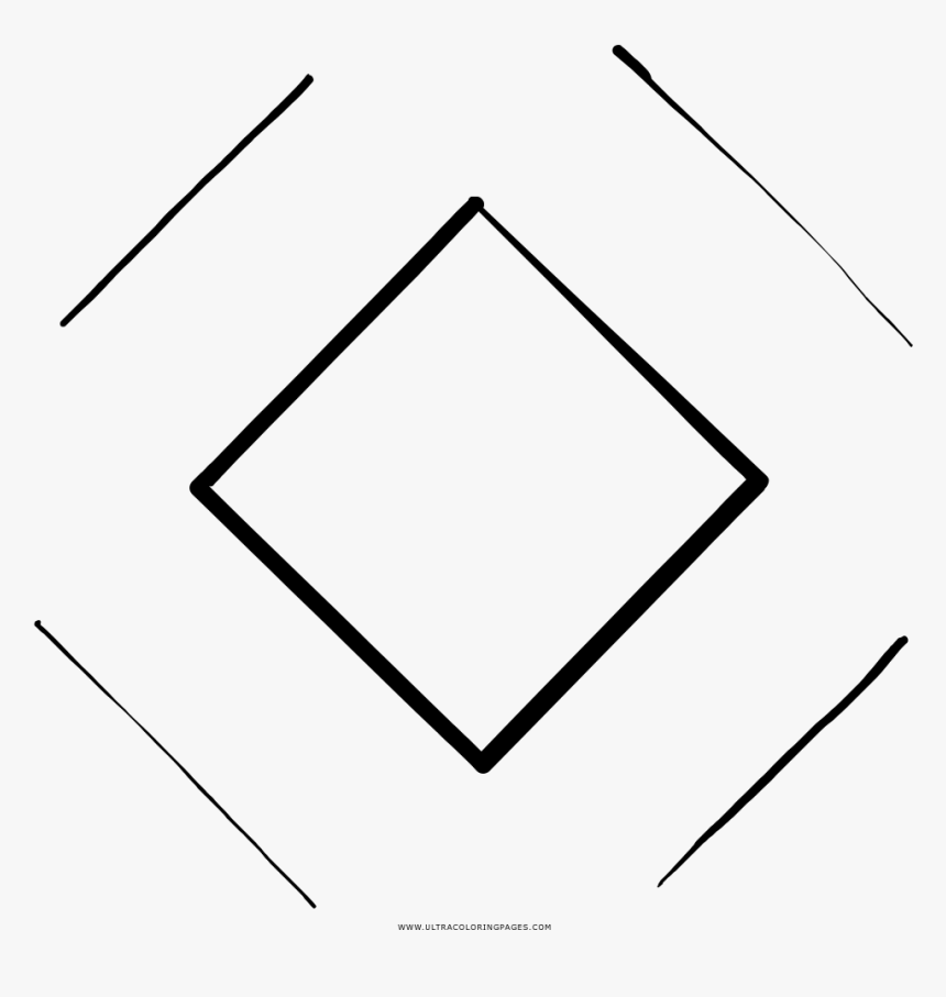 Transparent Diamond Pattern Png - Line Art, Png Download , Transparent ...