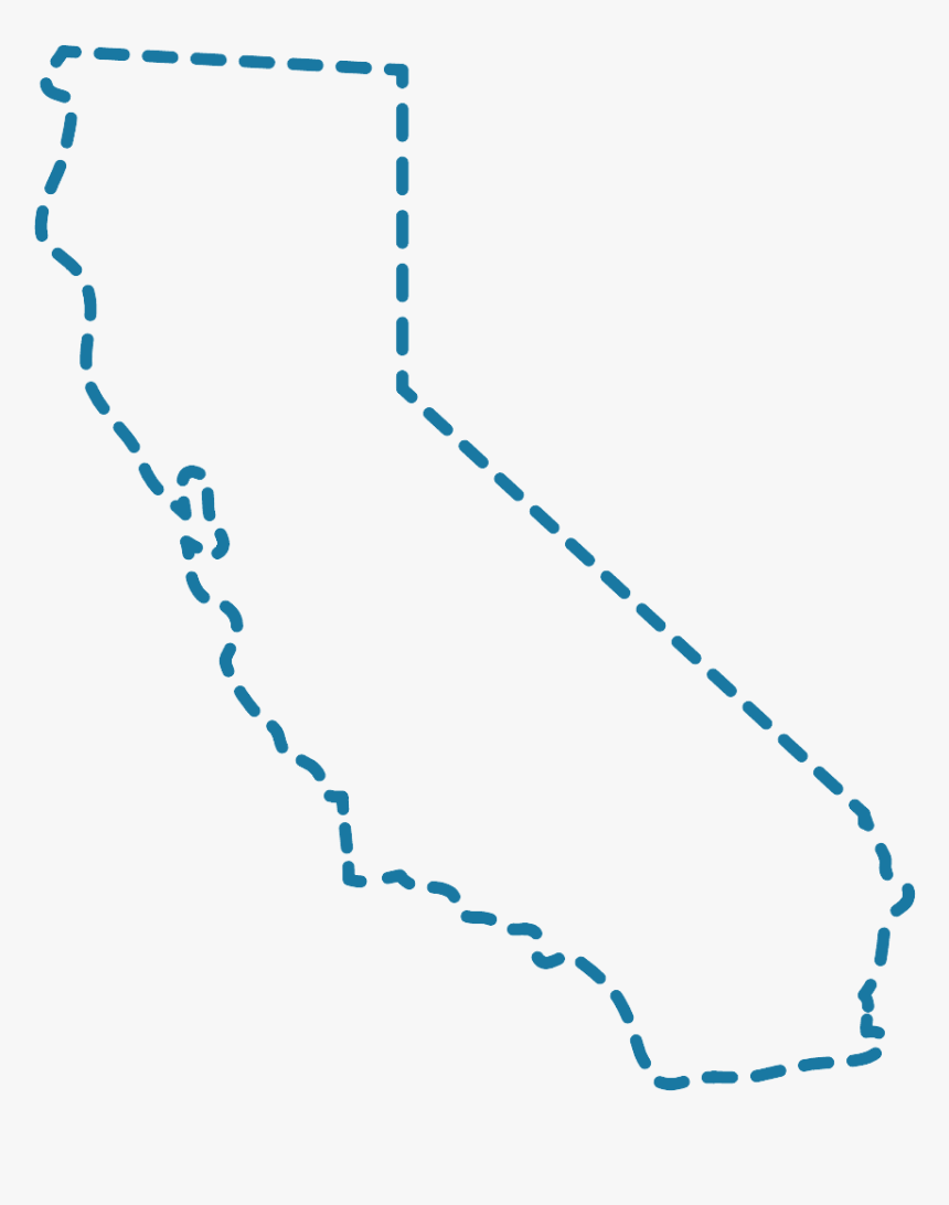 California Outline Png - Map, Transparent Png , Transparent Png Image ...