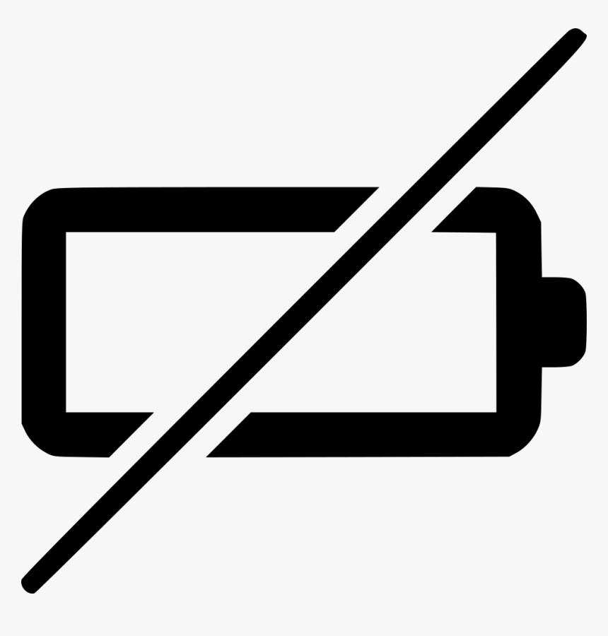 Transparent No Power Clipart - No Battery, HD Png Download ...