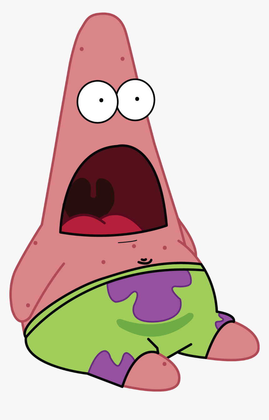 Surprised Patrick Png, Transparent Png , Transparent Png Image - PNGitem