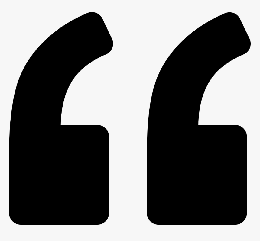 Left Quote - Double Quotation Marks Png, Transparent Png , Transparent ...