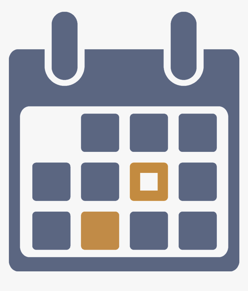 Icon Calendar Png Gray, Transparent Png , Transparent Png Image - PNGitem