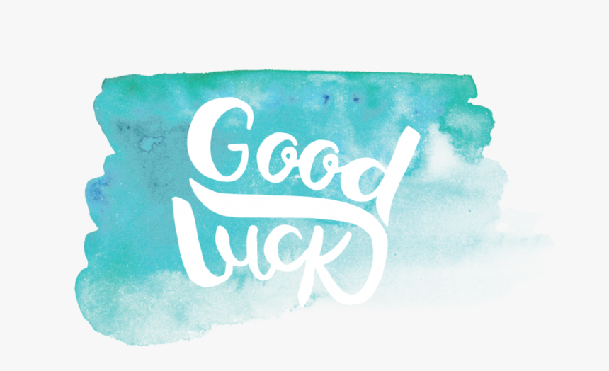 Good Luck - Calligraphy - Good Luck Png, Transparent Png , Transparent ...