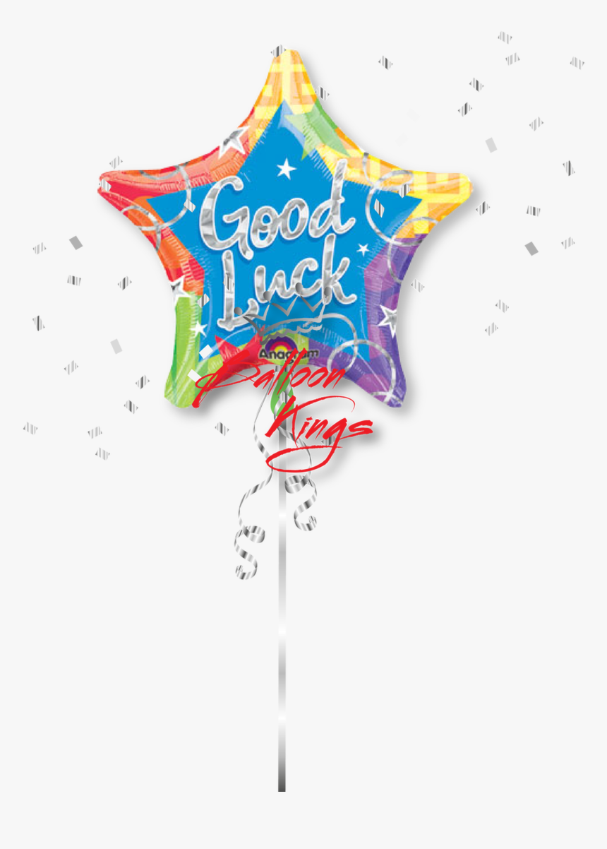 Good Luck Star - Good Luck Balloon, HD Png Download , Transparent Png ...
