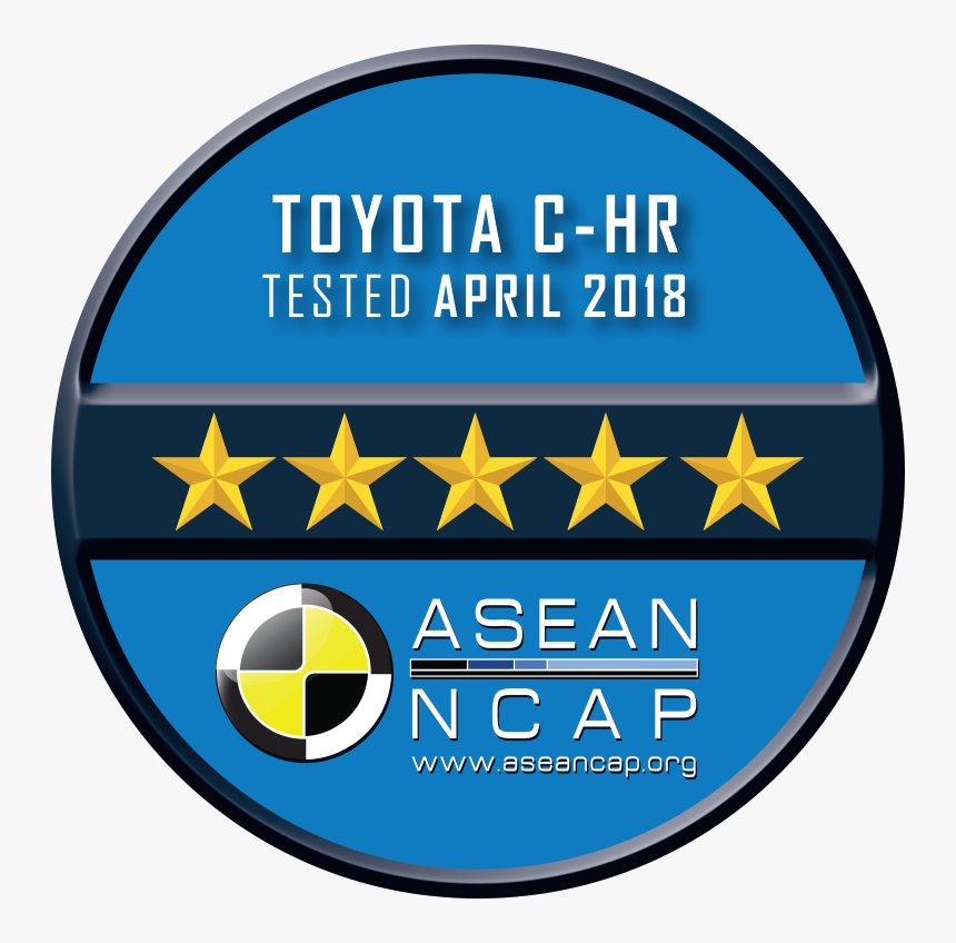5 Star Safety Rating Png - Toyota Vios Asean Ncap, Transparent Png ...
