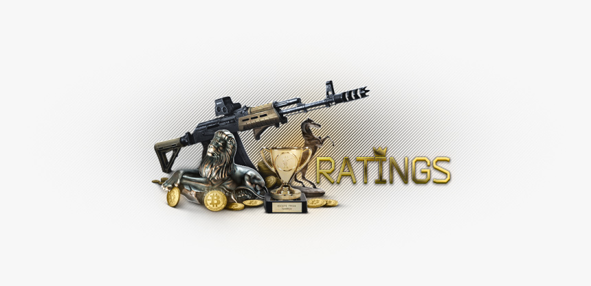Rating Banner - Machine Gun, HD Png Download , Transparent Png Image ...