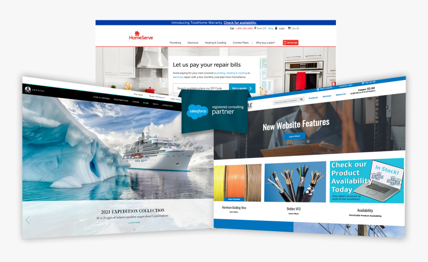 Platform Graphic Template-salesforce 3screens - Iceberg, HD Png ...