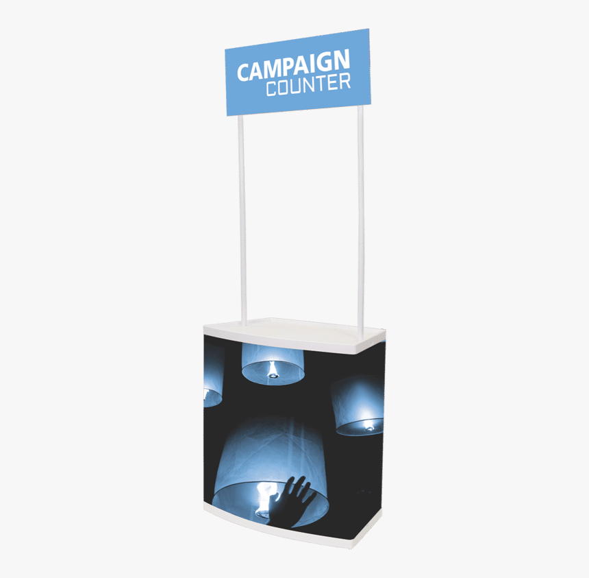 Campaign Counter - Portable Sales Stand, HD Png Download , Transparent ...
