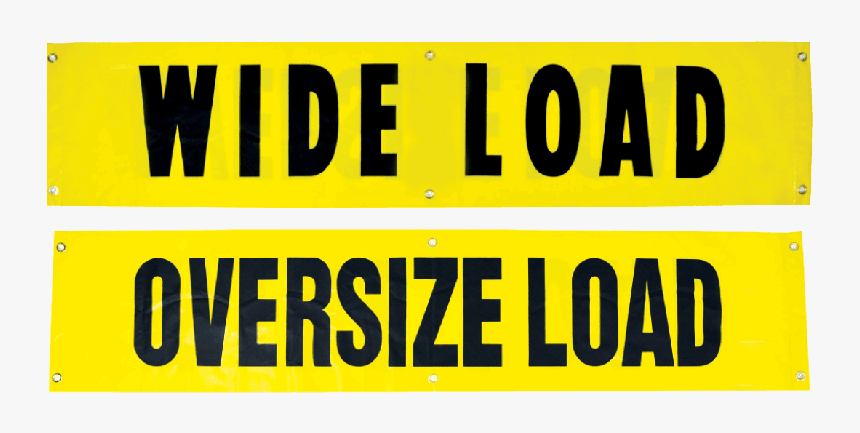 Oversize Load Banner, HD Png Download , Transparent Png Image - PNGitem