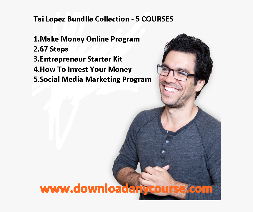 Tai Lopez 67 Steps, HD Png Download , Transparent Png Image - PNGitem