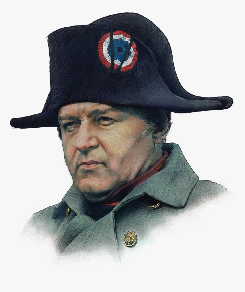 Rod Steiger As Napoleon Bonaparte In Waterloo , Png - Soldier ...