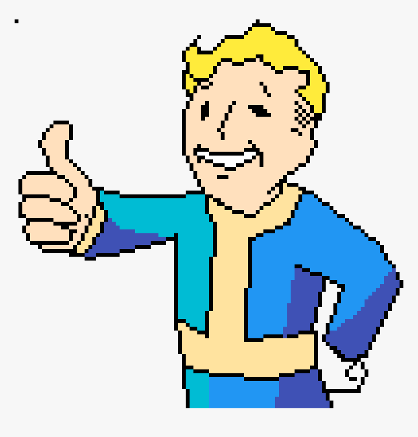 Fallout Cartoon Guy, HD Png Download , Transparent Png Image - PNGitem